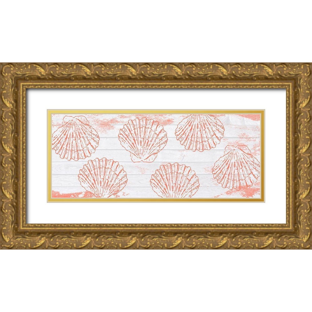 Lewis, Sheldon 18x10 Gold Ornate Wood Framed with Double Matting Museum ...