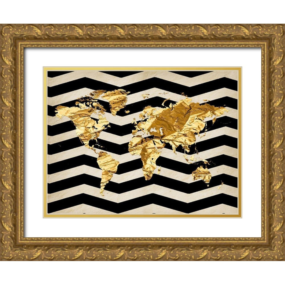 Lewis, Sheldon 18x15 Gold Ornate Wood Framed with Double Matting Museum ...