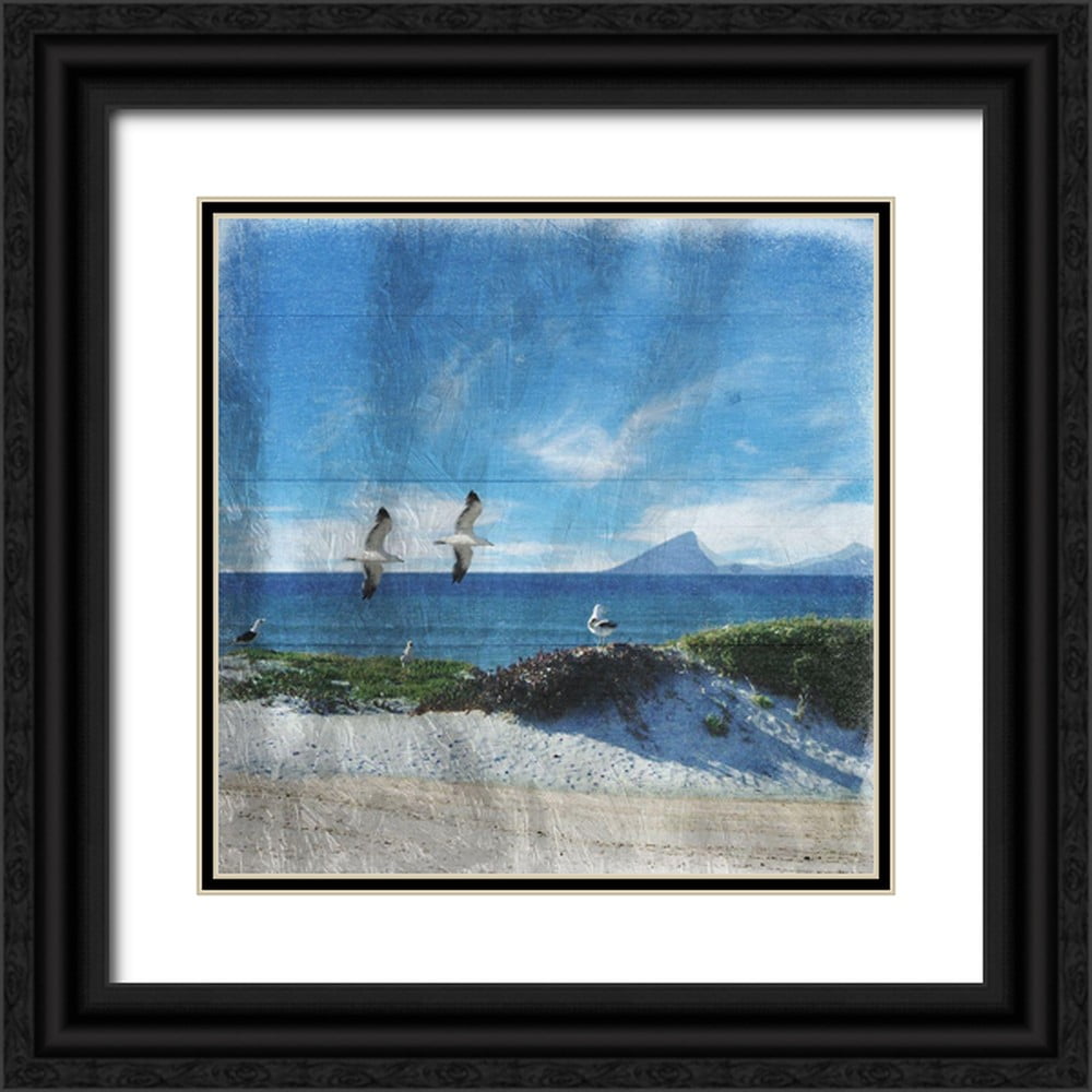 Lewis, Sheldon 20x20 Black Ornate Wood Framed with Double Matting ...