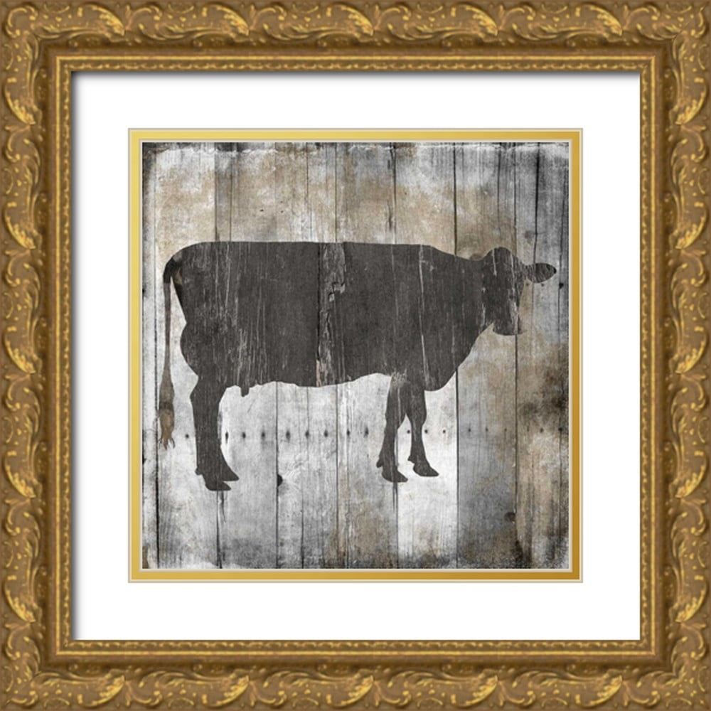 Lewis, Sheldon 20x20 Gold Ornate Wood Framed with Double Matting Museum ...