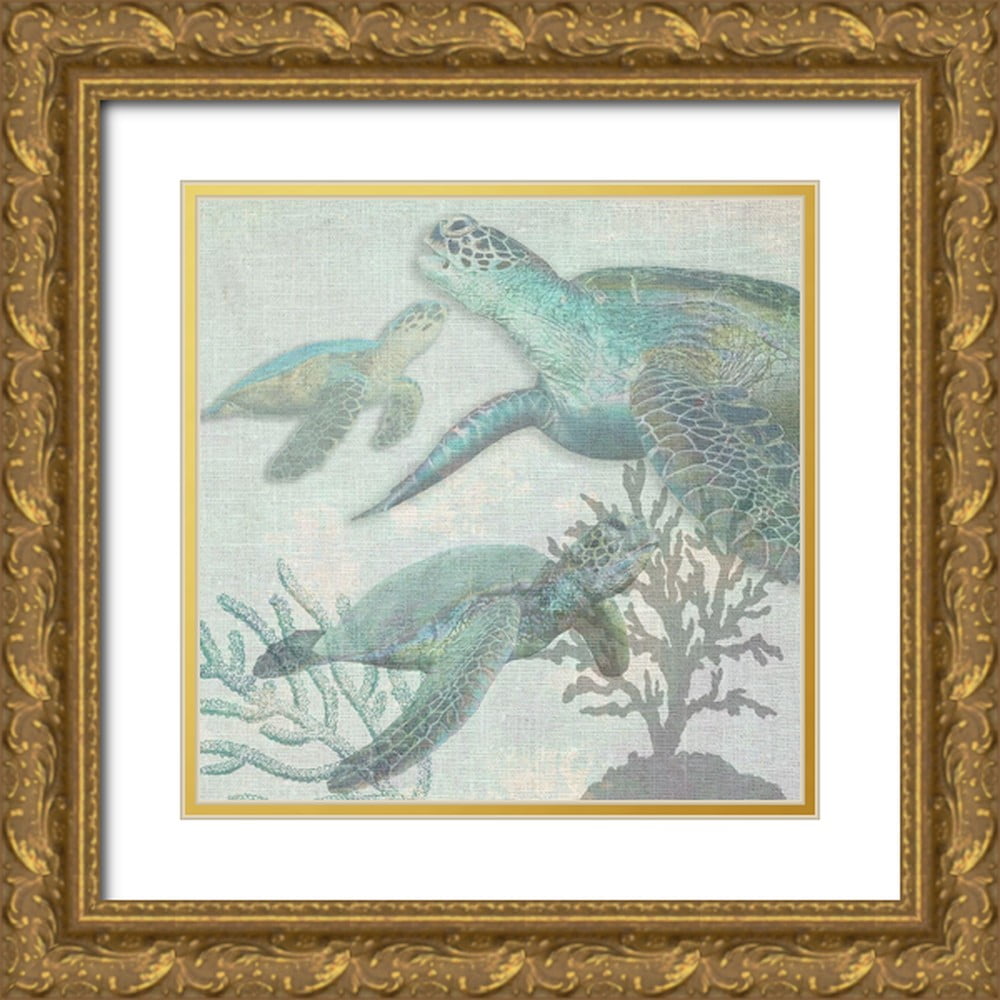 Lewis, Sheldon 20x20 Gold Ornate Wood Framed with Double Matting Museum ...