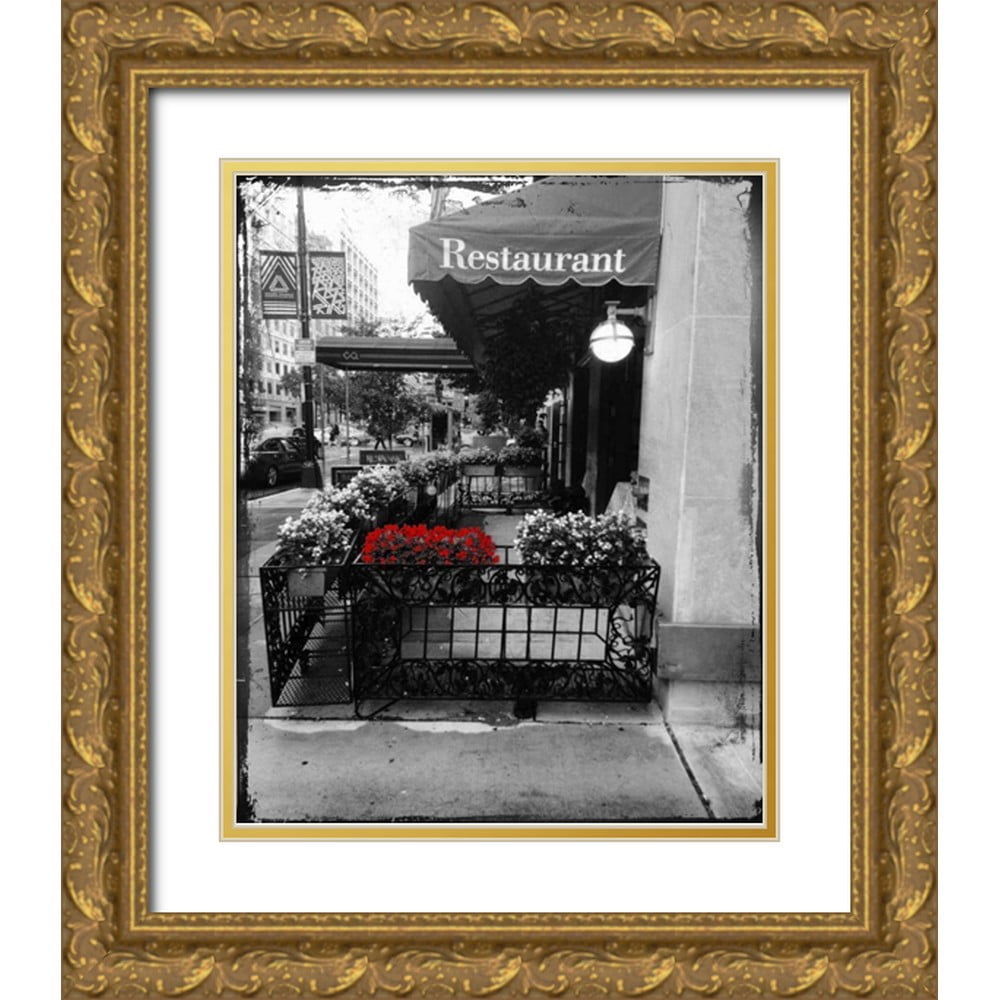 Lewis, Sheldon 20x24 Gold Ornate Wood Framed with Double Matting Museum ...