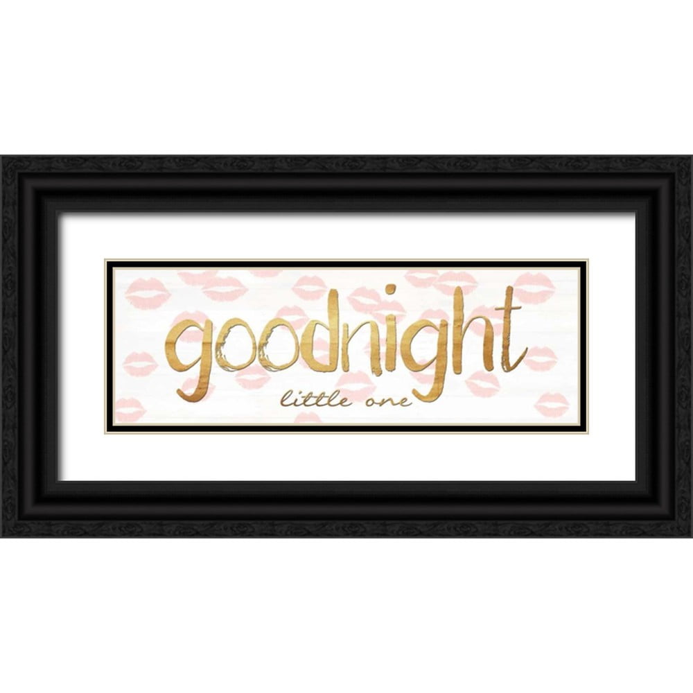 Lewis, Sheldon 24x11 Black Ornate Wood Framed with Double Matting ...