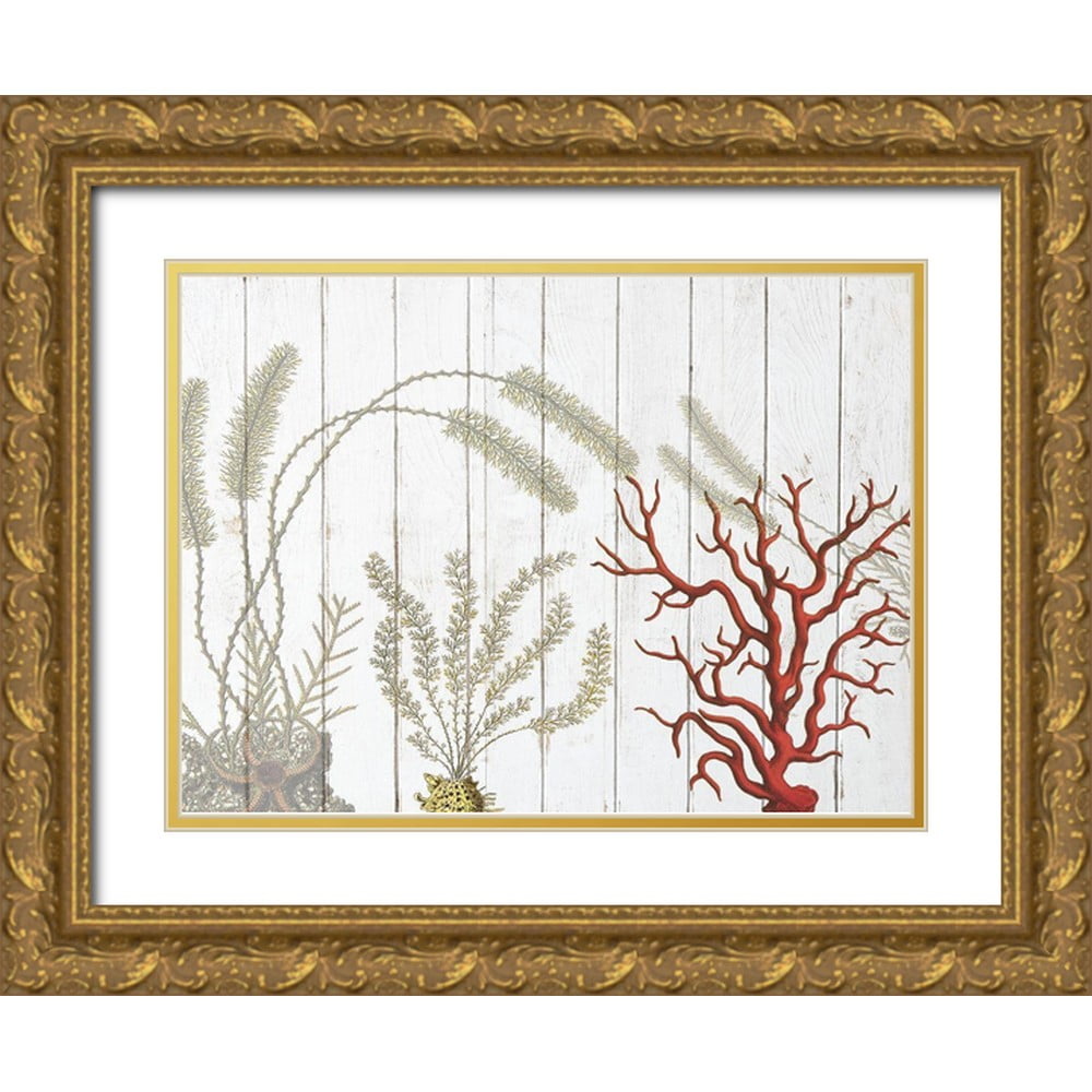 Lewis, Sheldon 24x19 Gold Ornate Wood Framed with Double Matting Museum ...