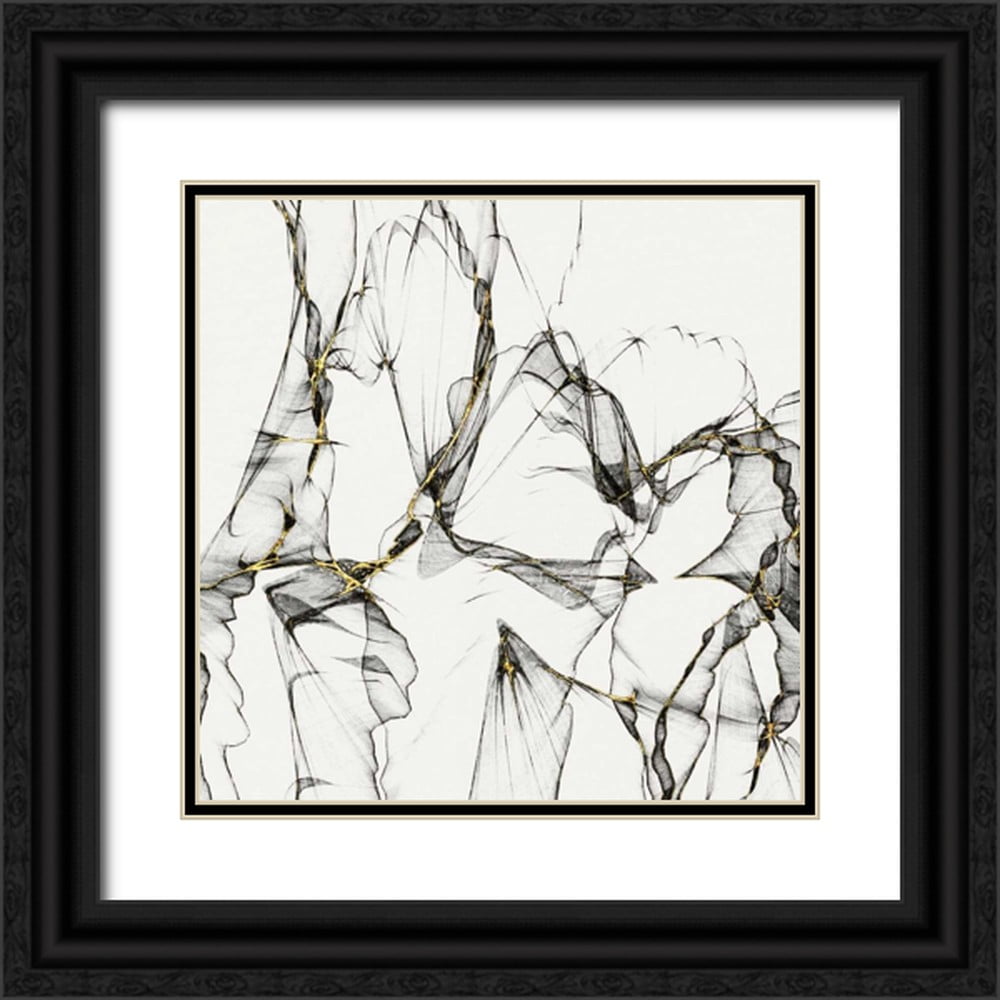 Lewis, Sheldon 26x26 Black Ornate Wood Framed with Double Matting ...