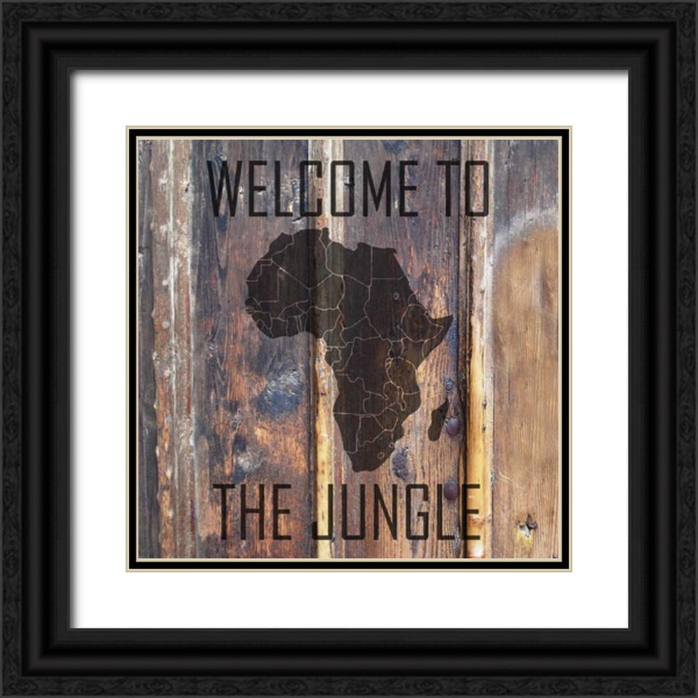 Lewis, Sheldon 26x26 Black Ornate Wood Framed with Double Matting ...