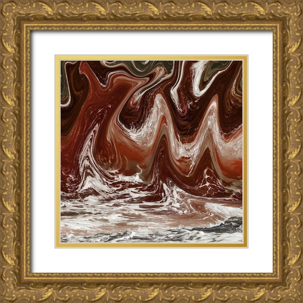 Lewis, Sheldon 26x26 Gold Ornate Wood Framed with Double Matting Museum ...