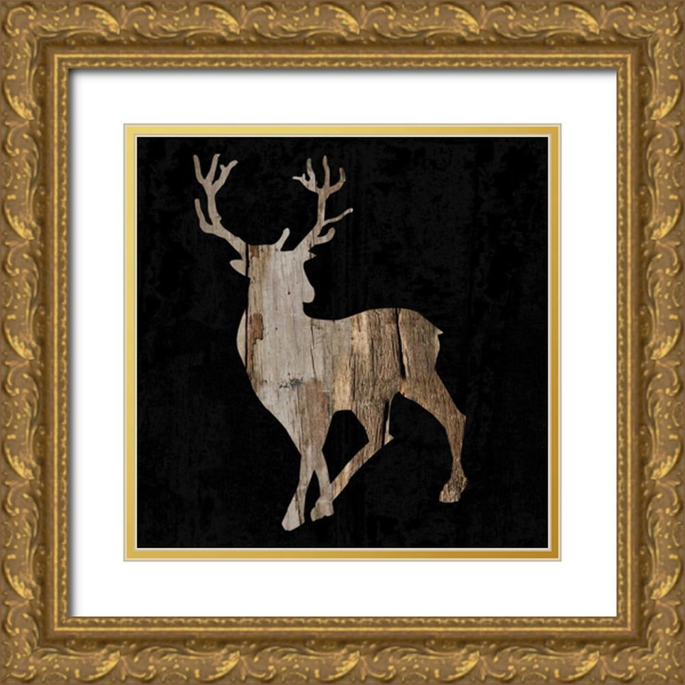 Lewis, Sheldon 26x26 Gold Ornate Wood Framed with Double Matting Museum ...