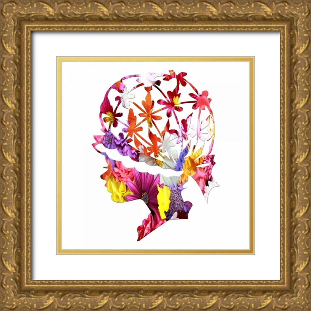 Lewis, Sheldon 26x26 Gold Ornate Wood Framed with Double Matting Museum ...