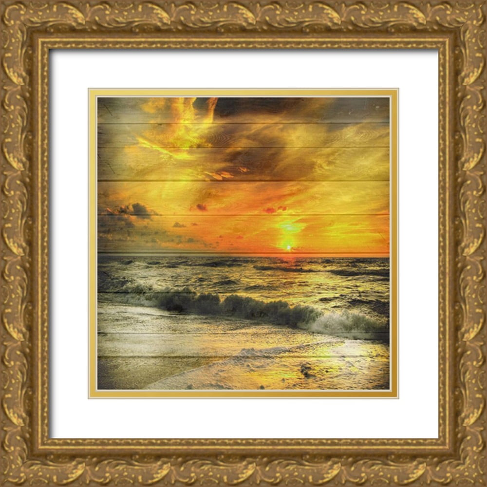 Lewis, Sheldon 26x26 Gold Ornate Wood Framed with Double Matting Museum ...