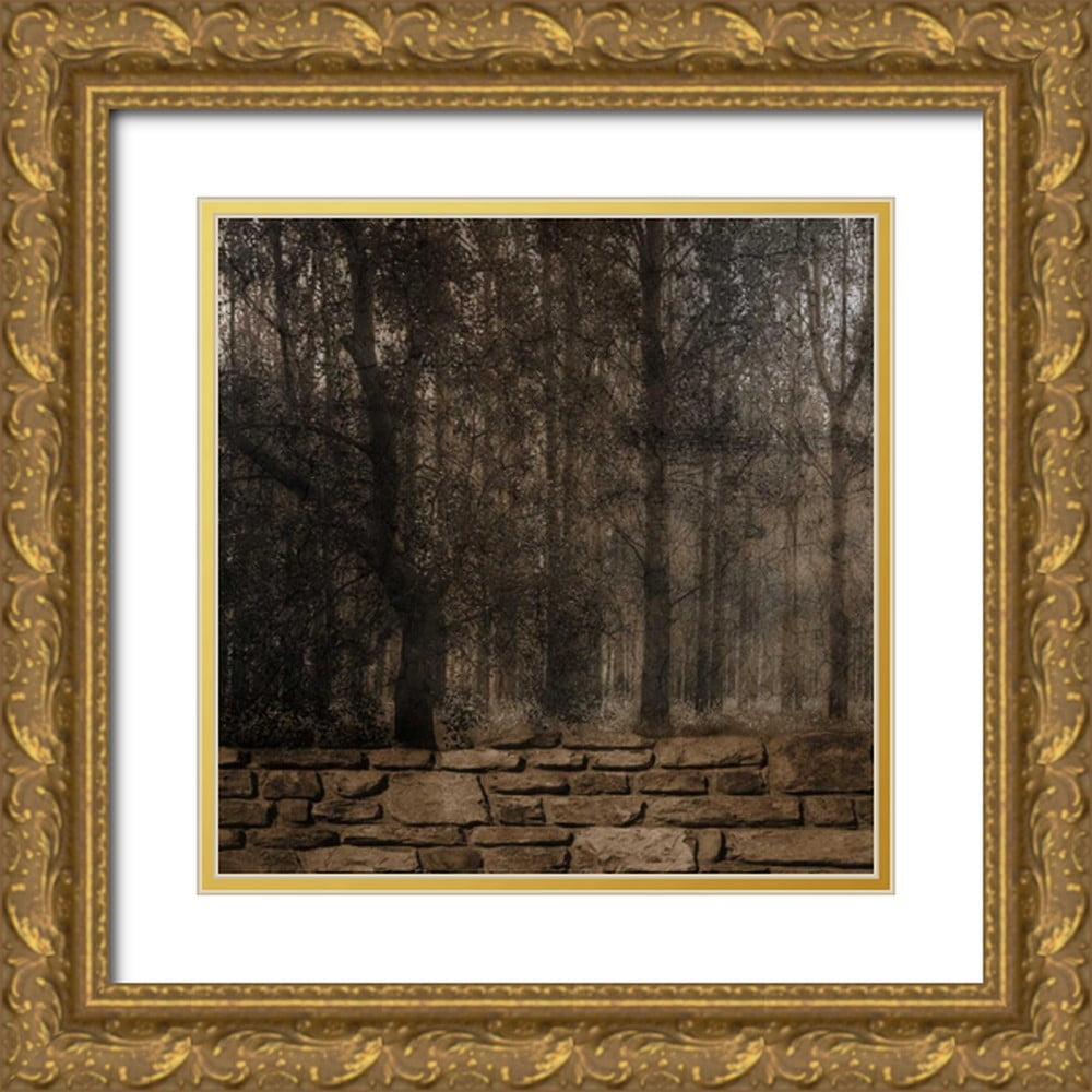 Lewis, Sheldon 26x26 Gold Ornate Wood Framed with Double Matting Museum ...