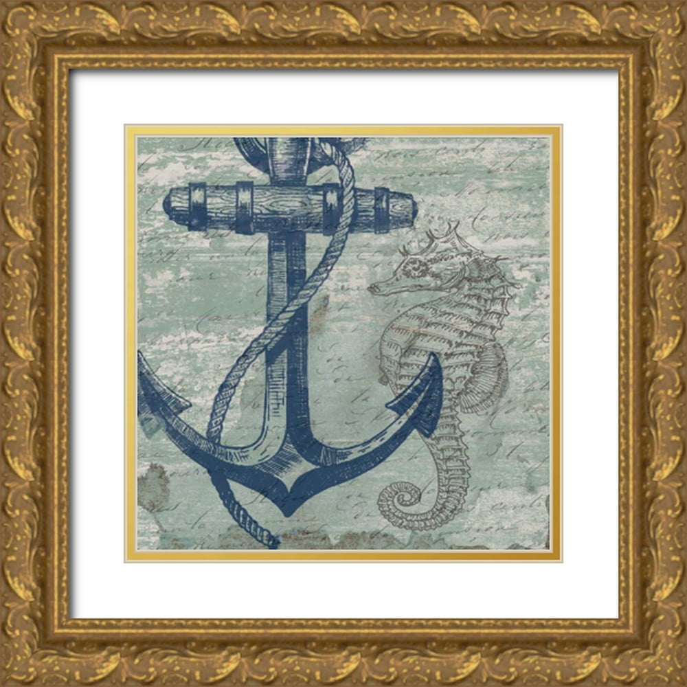 Lewis, Sheldon 26x26 Gold Ornate Wood Framed with Double Matting Museum ...