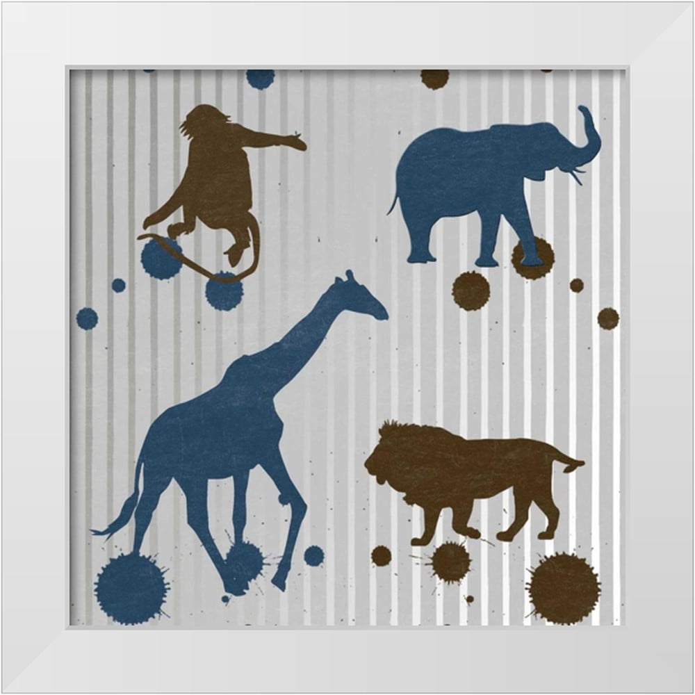 Lewis, Sheldon 26x26 White Modern Wood Framed Museum Art Print Titled ...