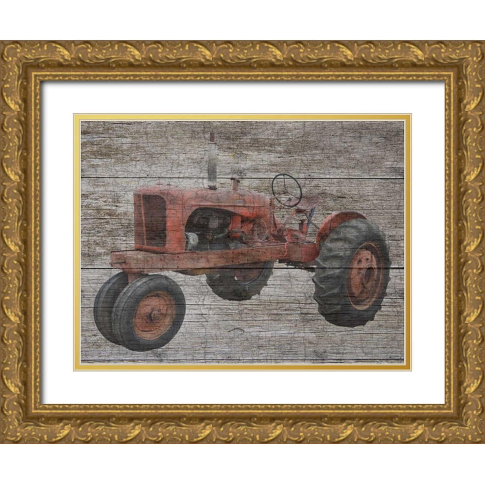Lewis, Sheldon 32x25 Gold Ornate Wood Framed with Double Matting Museum ...
