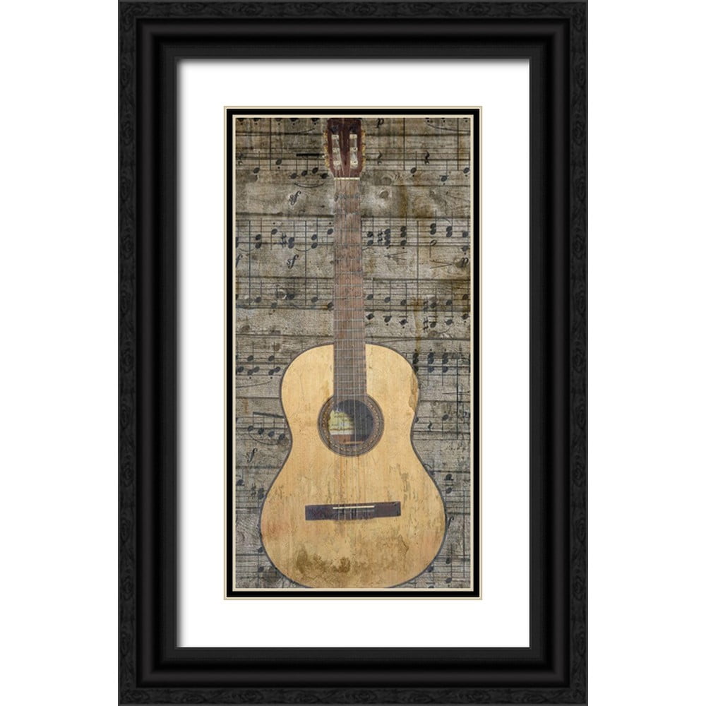 Lewis, Sheldon 9x14 Black Ornate Wood Framed with Double Matting Museum ...