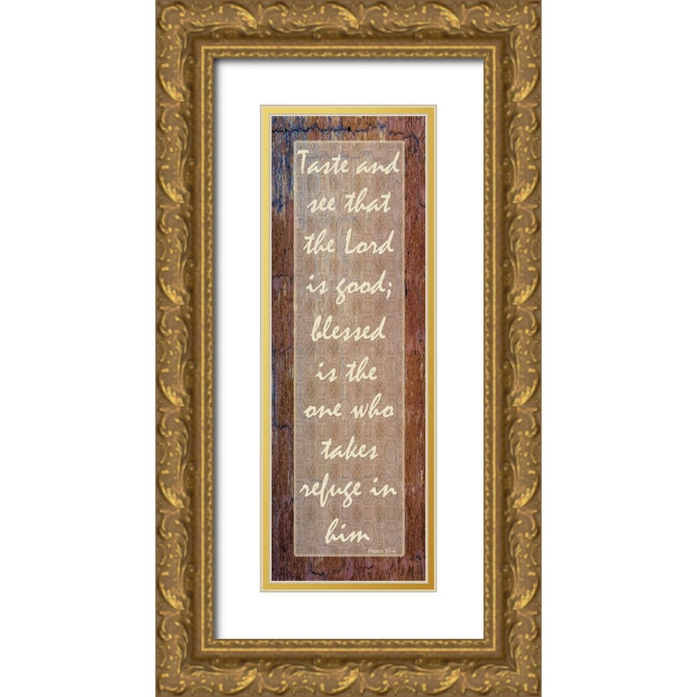 Lewis, Sheldon 9x18 Gold Ornate Wood Framed with Double Matting Museum ...