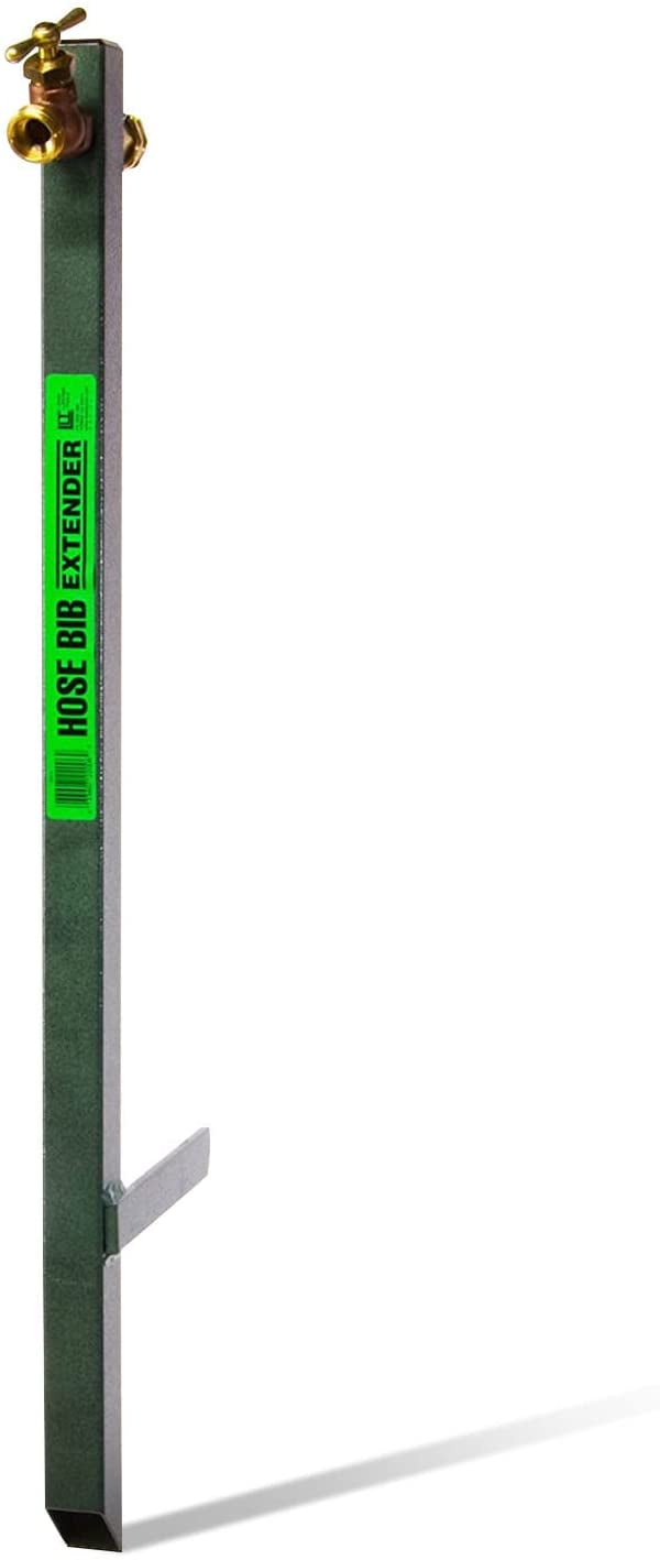Lewis Tools Yard Butler Heavy Duty Outdoor Garden Hose Bib Extender ...