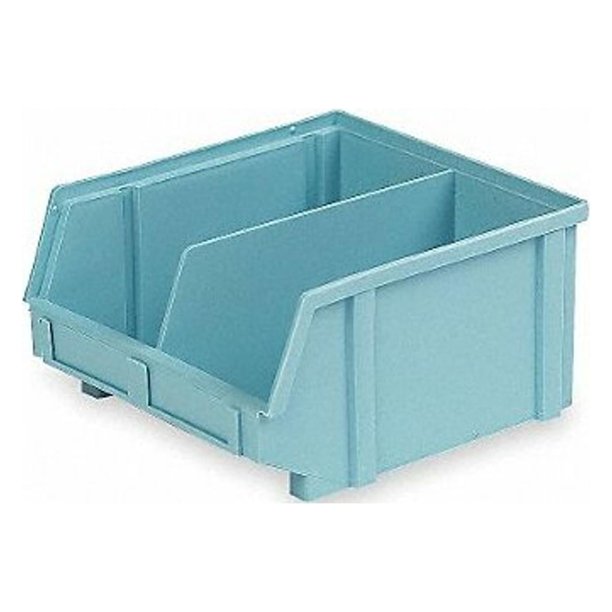 Lewisbins Hang and Stack Bin,Light Blue,PP,5 in PB31-X Lt Blue ...
