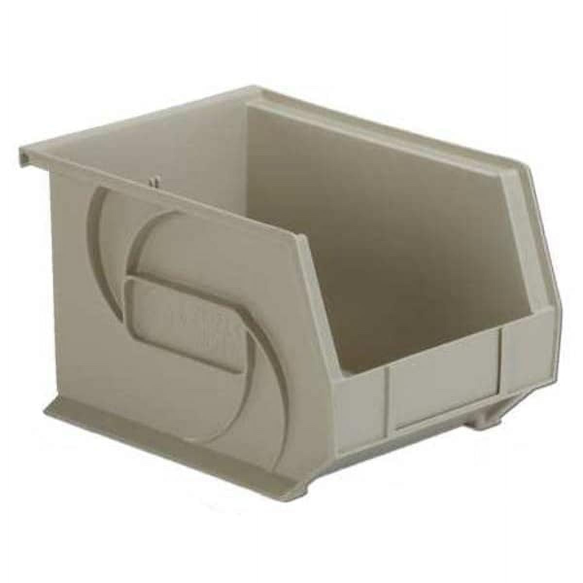 Lewisbins Hang and Stack Bin,Stone,PP,7 in PB108-7 Stone - Walmart.com