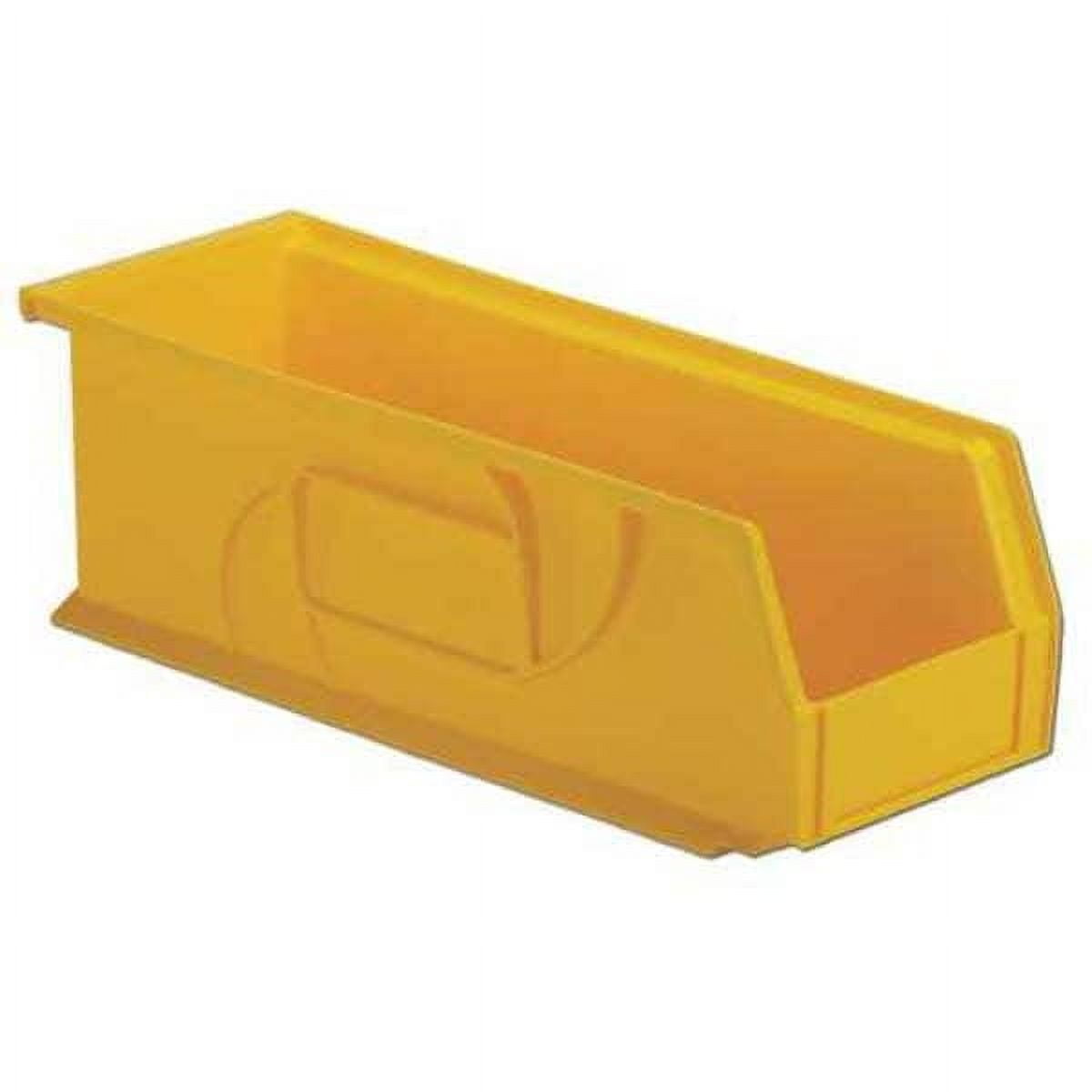 Lewisbins Hang and Stack Bin,Yellow,PP,5 in PB1405-5 Yellow - Walmart.com
