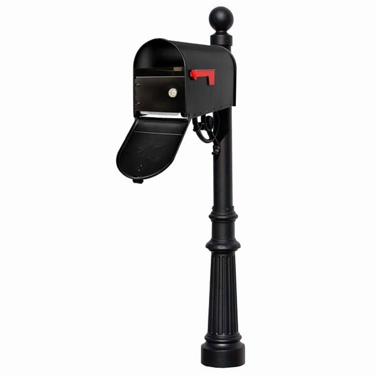 Lewiston post system with E1 Economy mailbox and E1 Locking Insert ...
