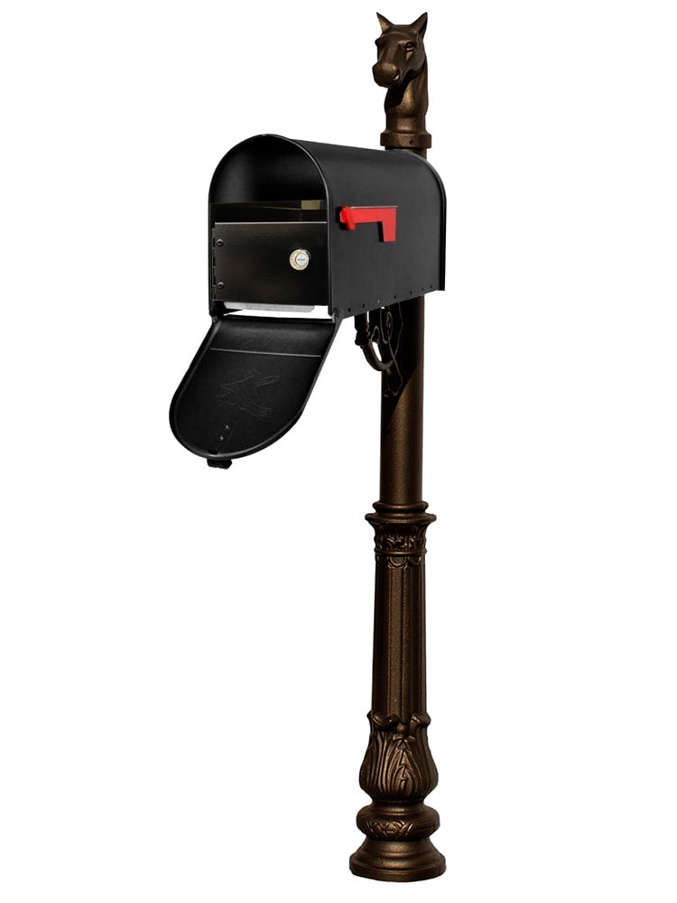 Lewiston LPST-E1-LKIT-701-BRZ E1 Economy Mailbox Locking Insert System ...