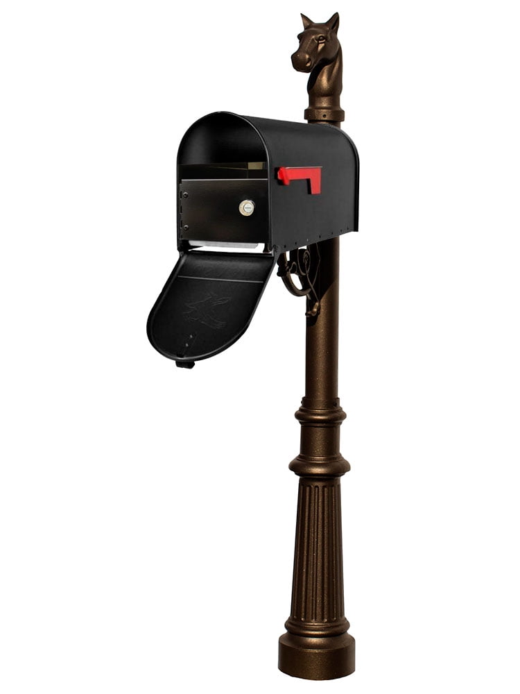 Lewiston LPST-E1-LKIT-801-BRZ E1 Economy Mailbox Locking Insert System ...