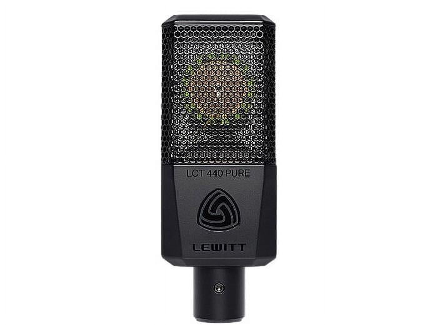 Lewitt Condenser Microphone LCT 440 with 1-Inch Capsule, Pop Filter ...
