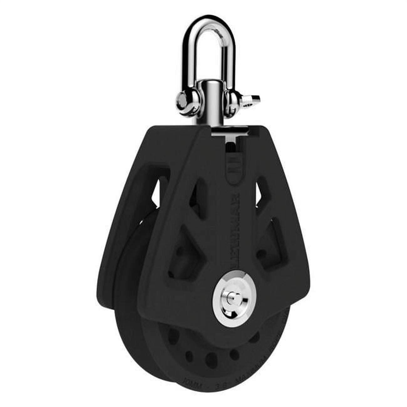 Lewmar 29926001BK 60 mm Synchro Single Utility Block with Swivel ...