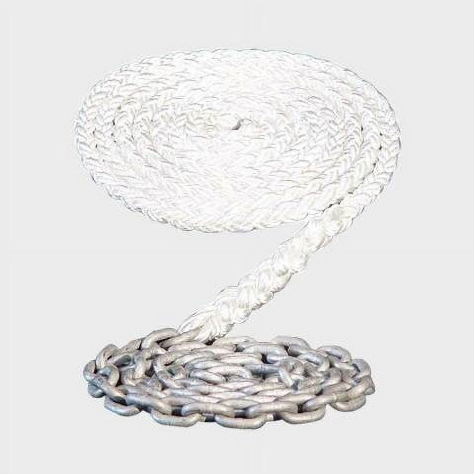 Lewmar Boat Anchor Rode HM20HT300PX | 20FT G4 Chain x 300FT Rope ...