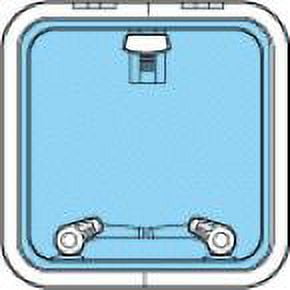 Lewmar Size 40 Low Profile Hatch Flange Base - Walmart.com
