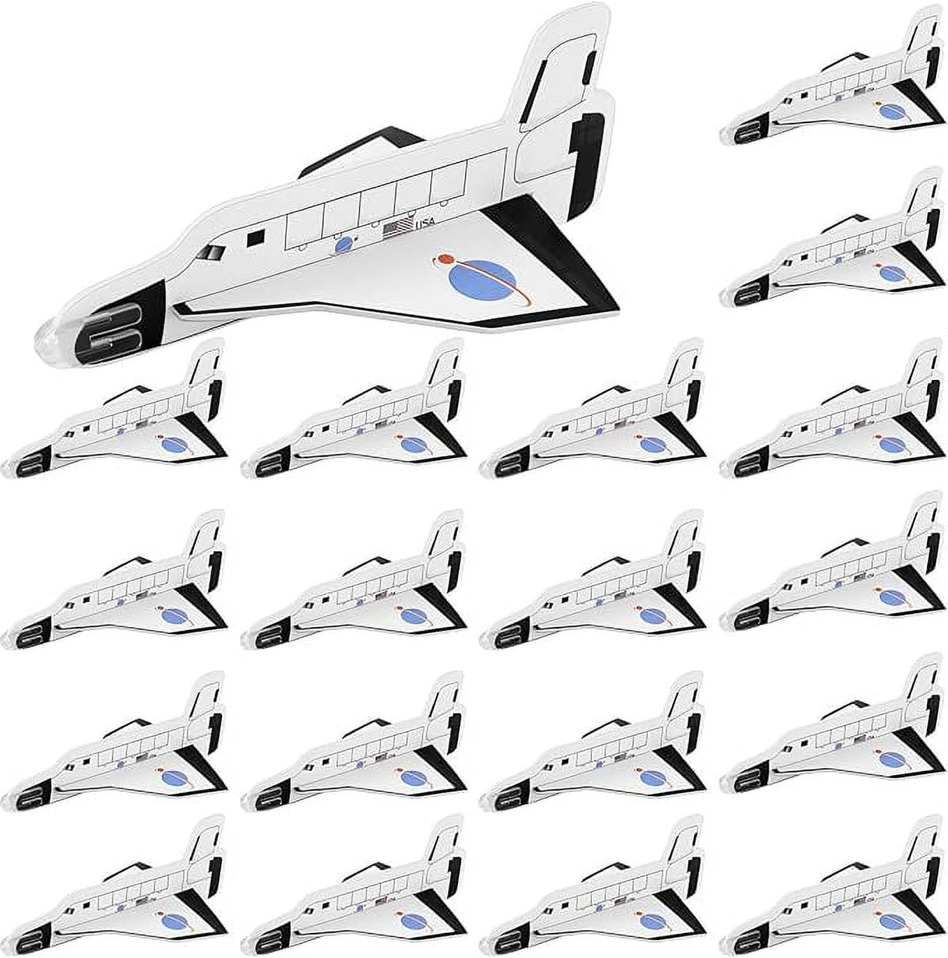 Lewtemi Set of 36 Space Shuttle Gliders, Space Shuttle Toys Plane ...