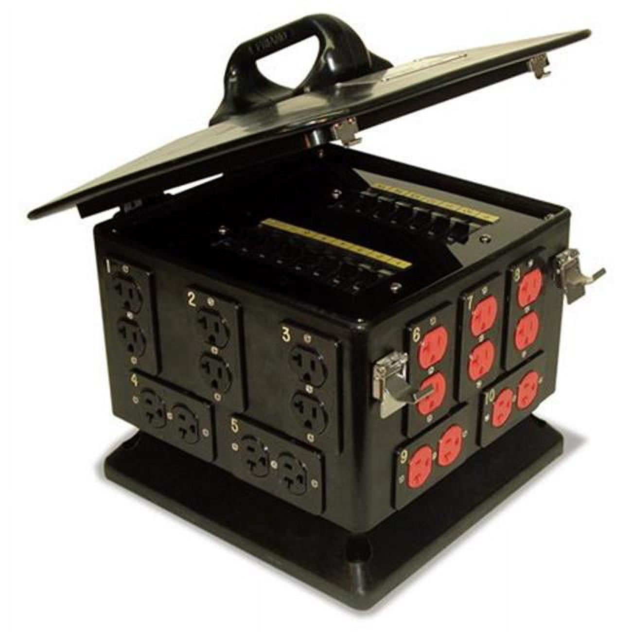 Lex Products LEX-DB100A401520 Rubber Enclosure 100A 3 Phase Pagoda to 5 ...