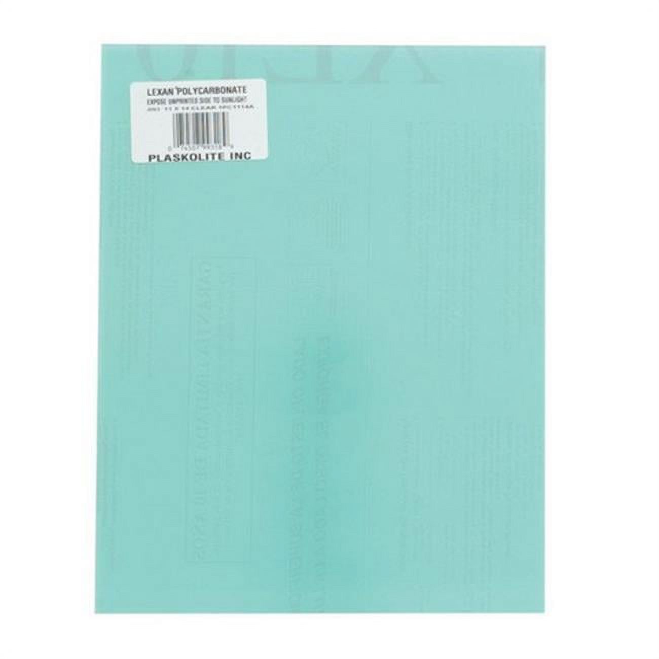 Lexan 1PC1114A 14 in. Plaskolite Extra Large 10 Sheet - pack of 12 ...