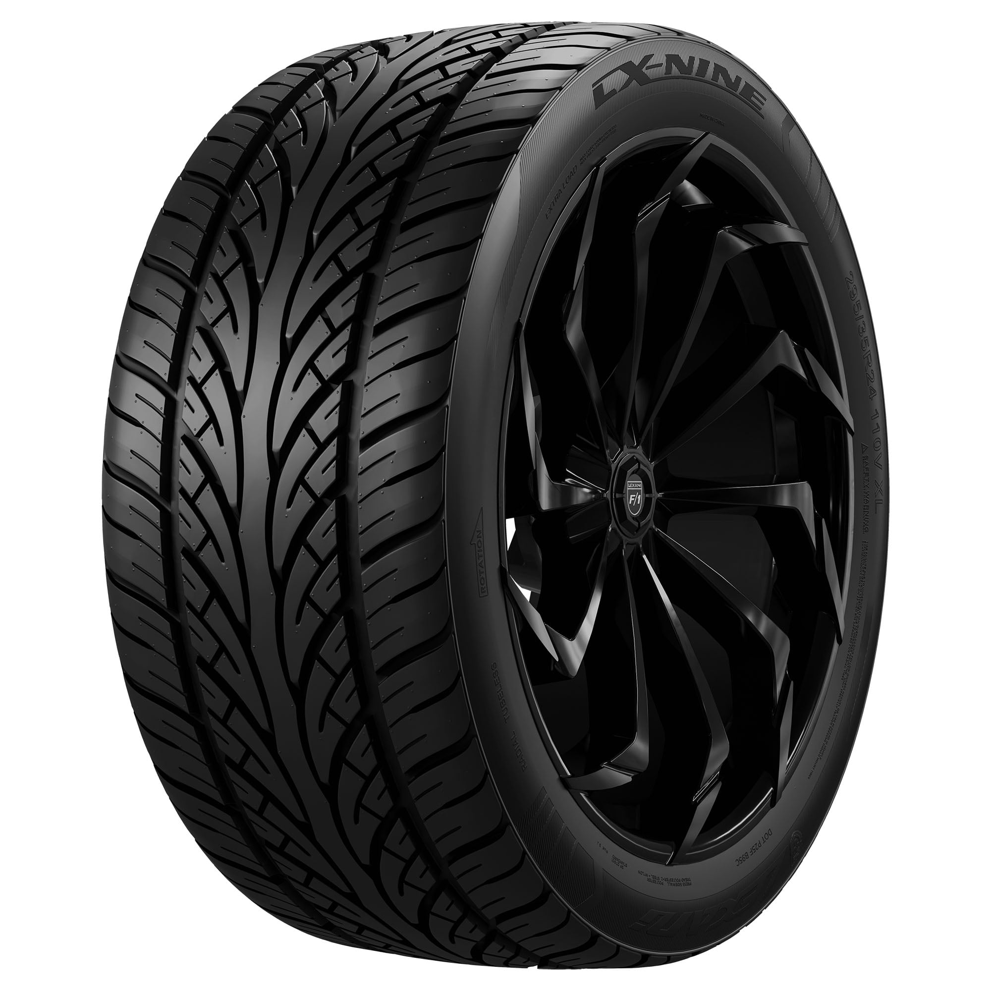 Lexani LX-Nine Performance 295/25ZR22 97W XL Passenger Tire - Walmart.com