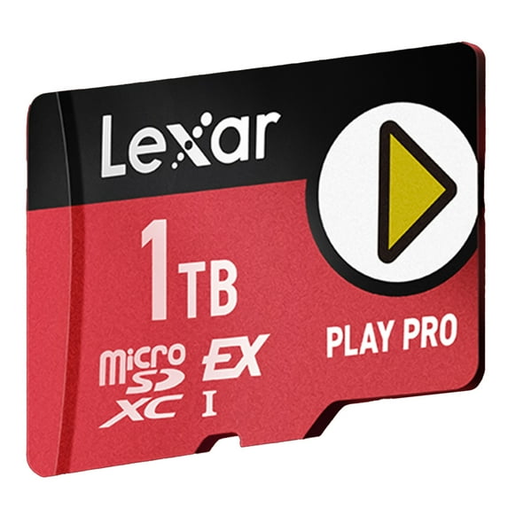 Lexar PLAY PRO 1 TB Micro SDXC Flash Memory Card - Walmart.com