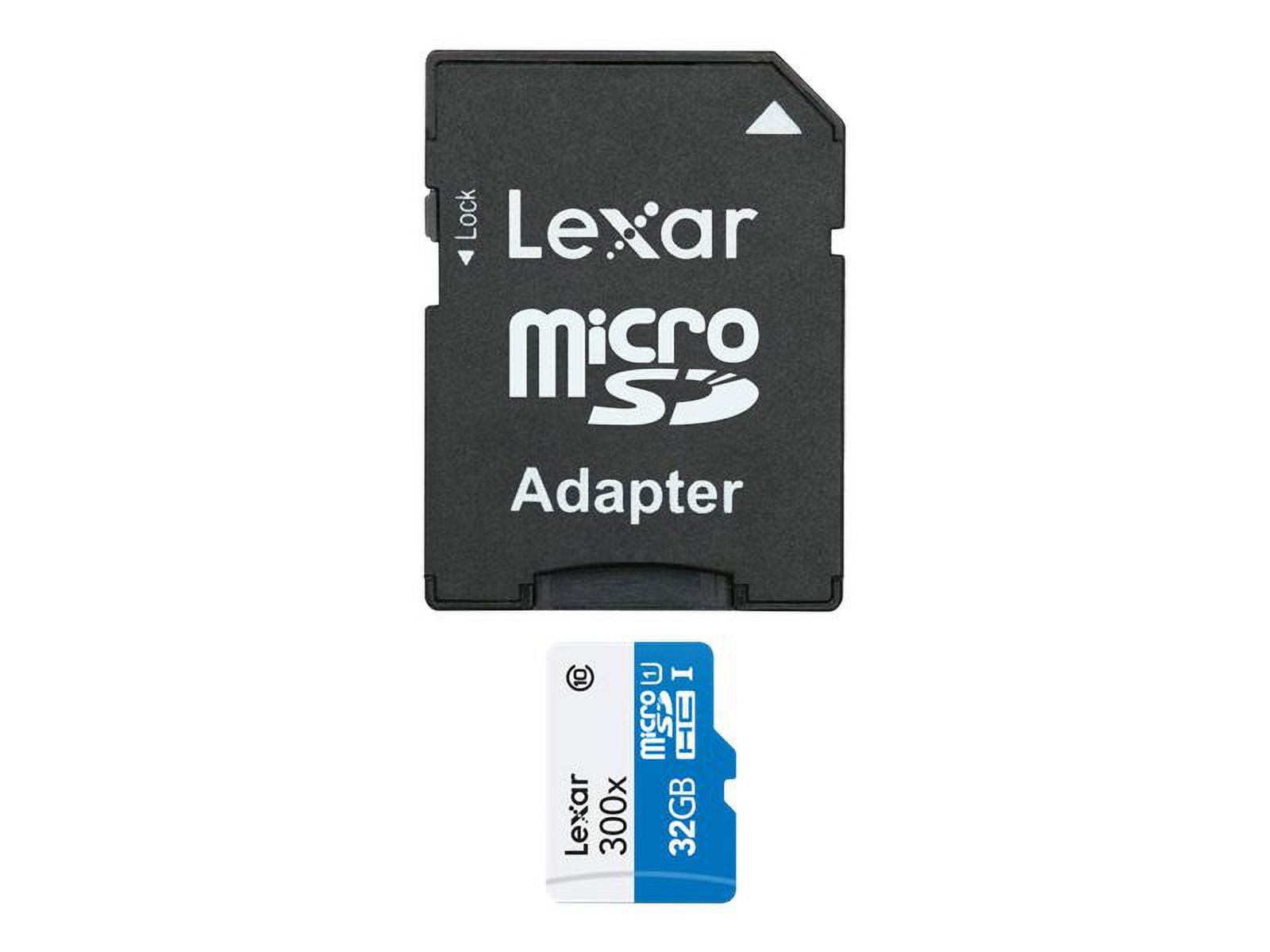 Lexar High Performance - Flash memory card (SD adapter included) - 32 ...