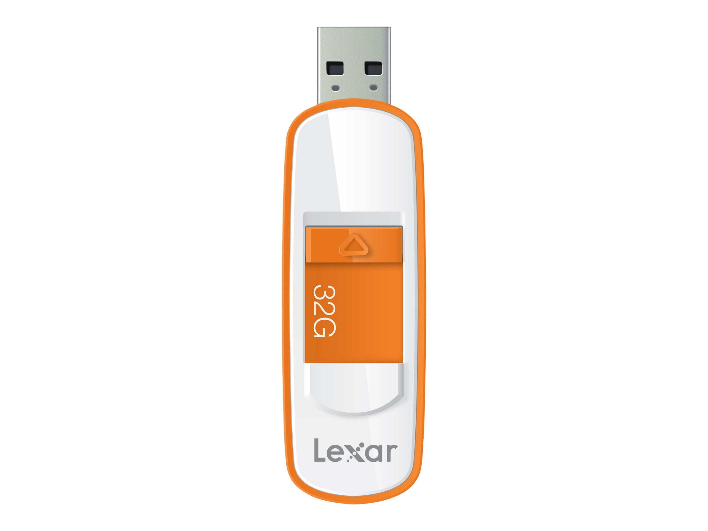 Lexar JumpDrive S75 - USB flash drive - 32 GB - USB 3.0 - orange ...
