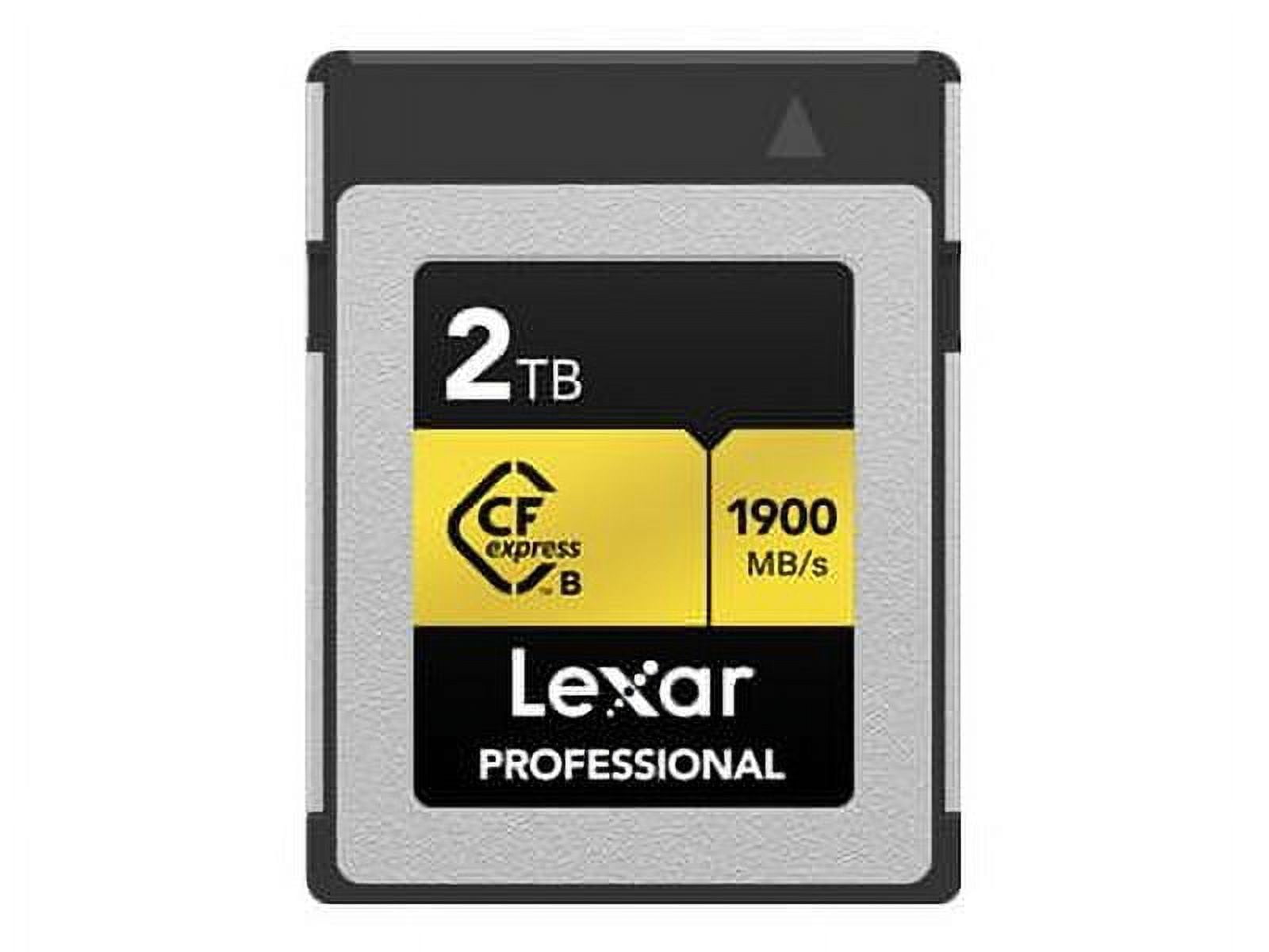Lexar LCXEXPR002T-RNENG Professional Cfexpress Card 2tb Type B Gold ...