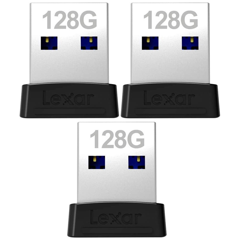 Lexar LJDS47-128ABBKNA JumpDrive S47 USB 3.1 128GB Flash Drive 3 Pack ...