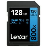 Lexar LSD0800128G-BNNNU High-Performance 800x SDHC/SDXC UHS-I Card BLUE ...