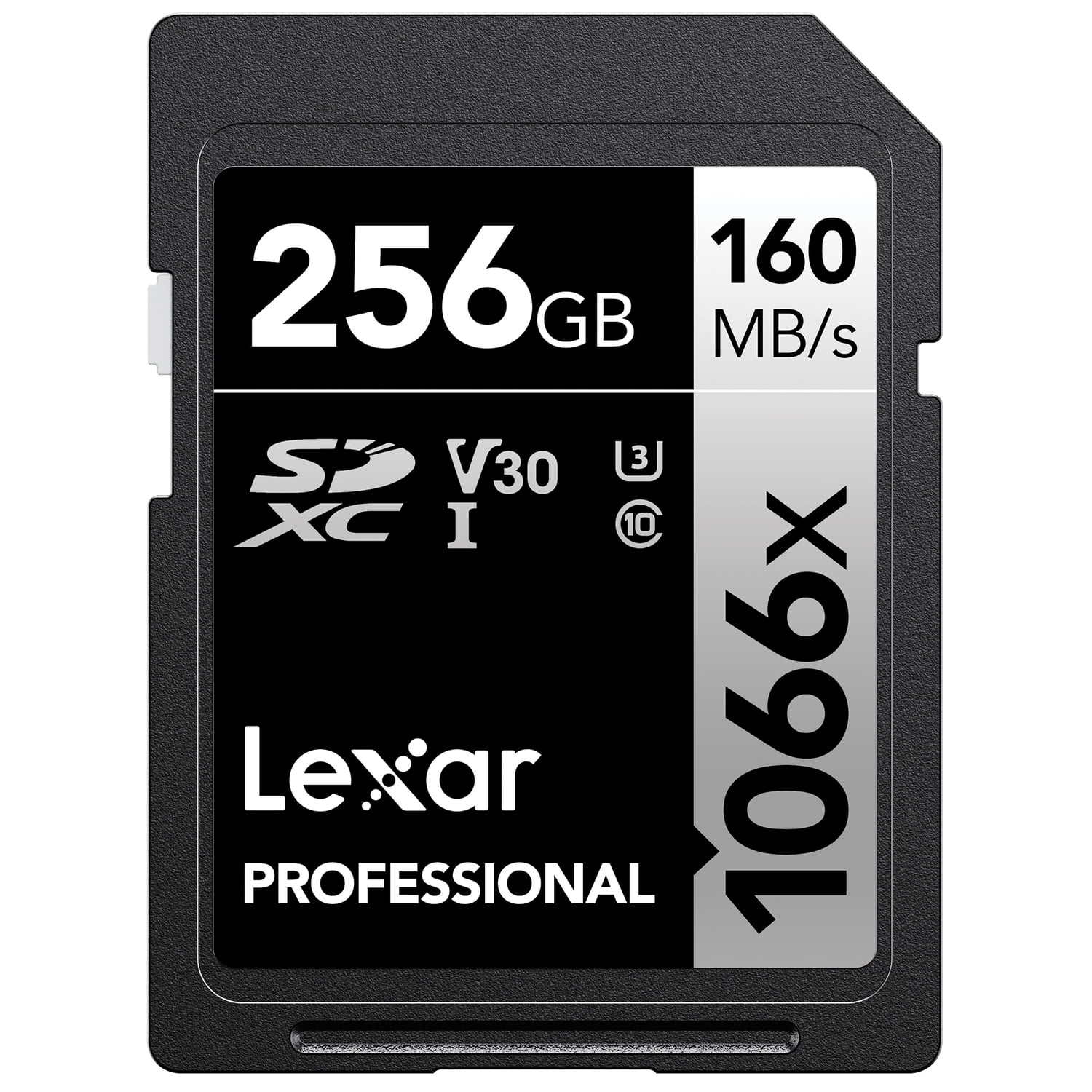 Lexar LSD1066256G-BNNNU Professional SILVER Series 1066x SDXC UHS-I ...