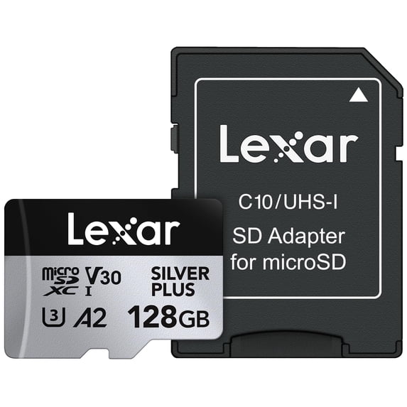 Lexar Lexar Professional SILVER PLUS microSDXC 128GB - Walmart.com