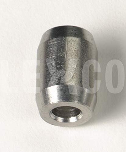 Lexco Cable ST24-4 Button Stop 1/8 Stainless Steel (15 Pieces/Pack ...