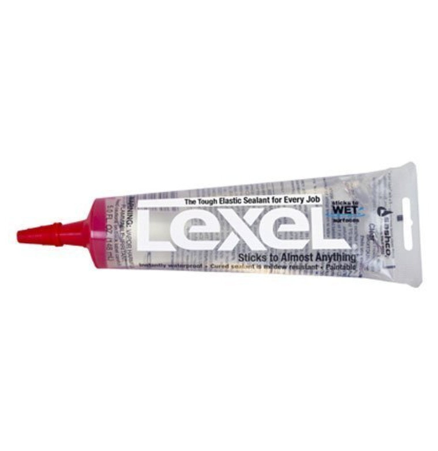 Lexel Weatherproofing Caulk Clear, 5oz (4-Pack) - Silicone Sealant for ...