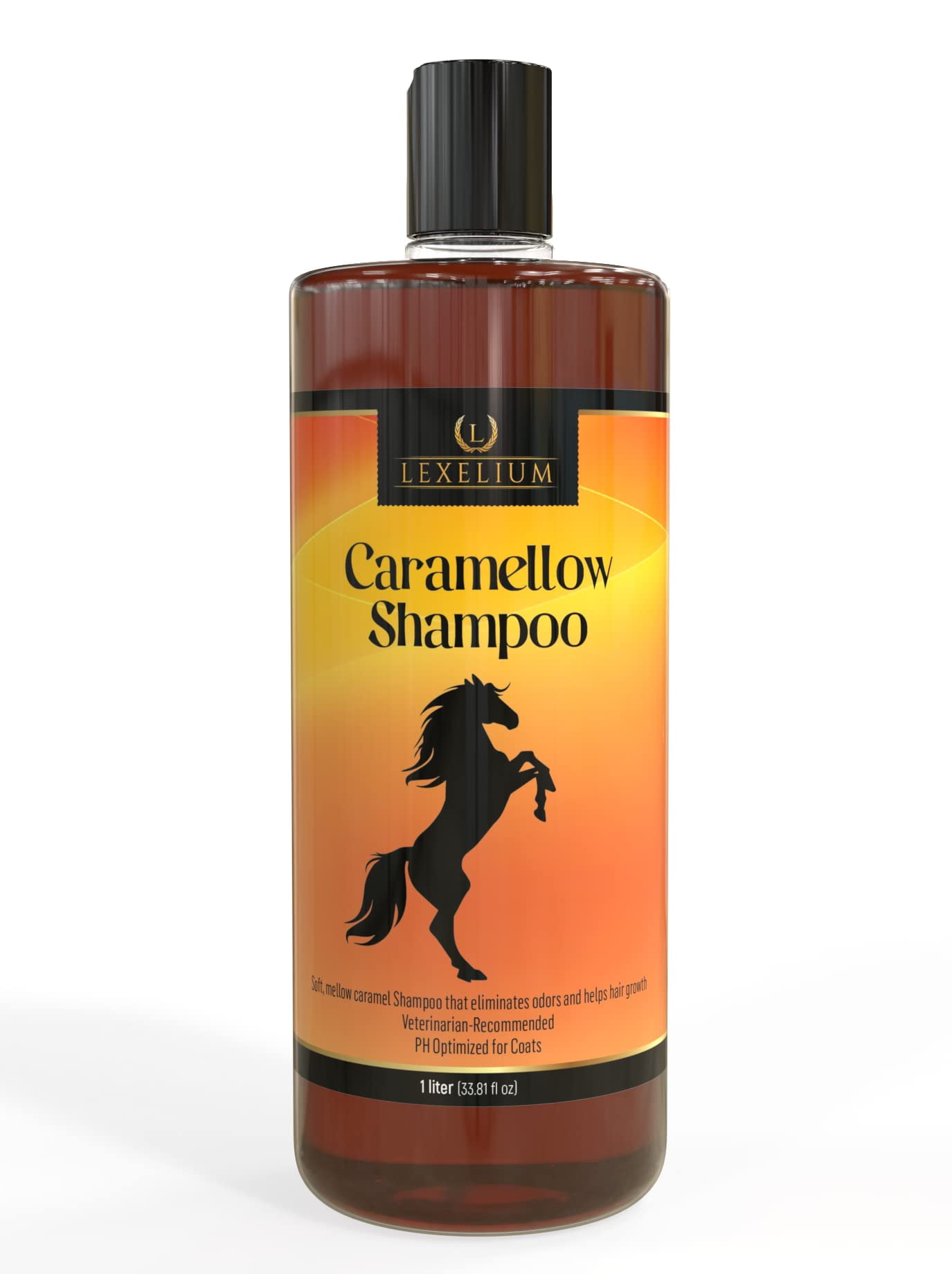 Lexelium Caramellow Mane and Tail Shampoo for Horses, Ponies, Mares ...
