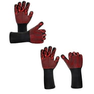 Cuisinart® 2 Pack Heat Resistant Silicone Gloves - Waterproof And ...