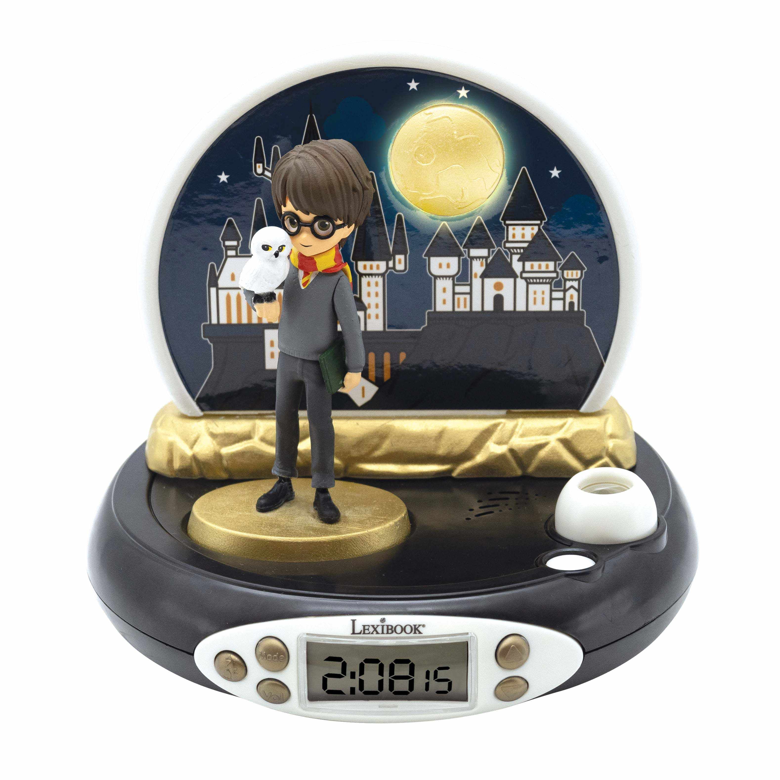 Lexibook 3D Harry Potter Projector Clock with Magical Sounds - RP500HP ...