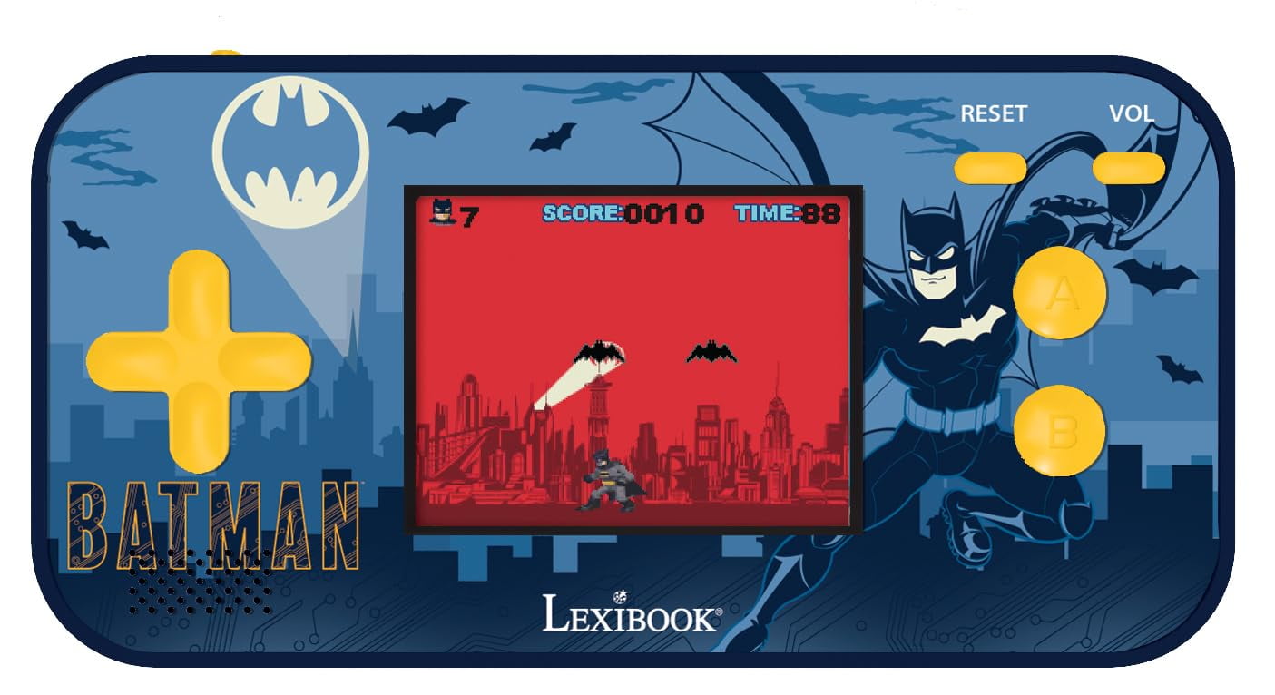 Lexibook - Batman - Compact Cyber Arcade Portable Console, 150 Games ...