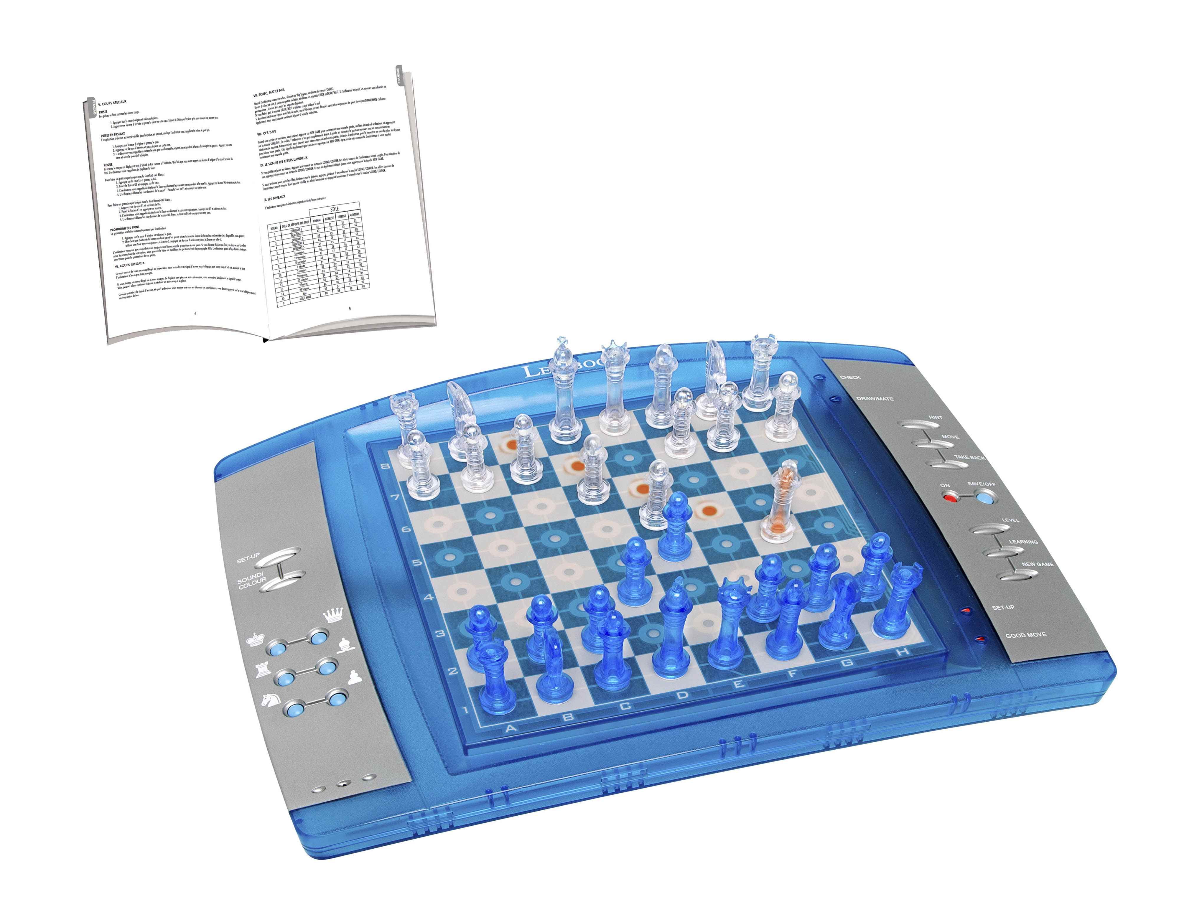 Lexibook ChessLight Electronic Chess Game with Touch Board, Light and ...